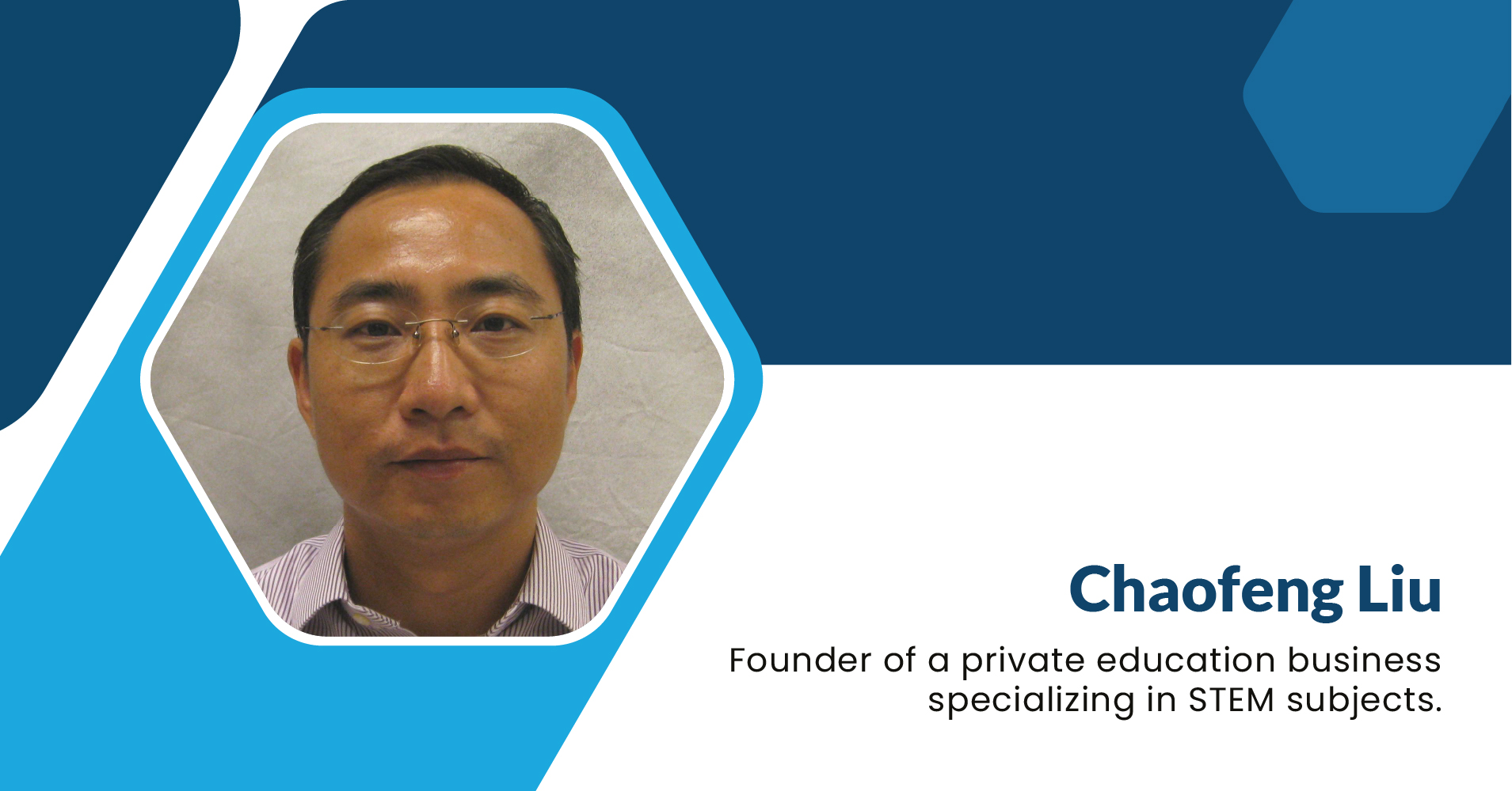 Chaofeng Liu: Visionary Leader in Biostatistics and Healthcare
